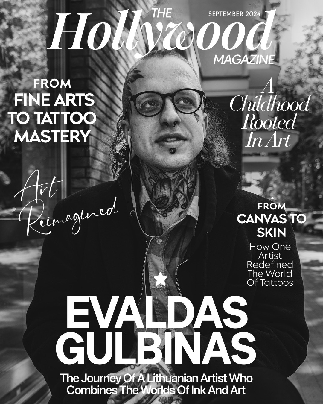 Evaldas Gulbinas: From Fine Arts to Tattoo Mastery - The Hollywood Magazine