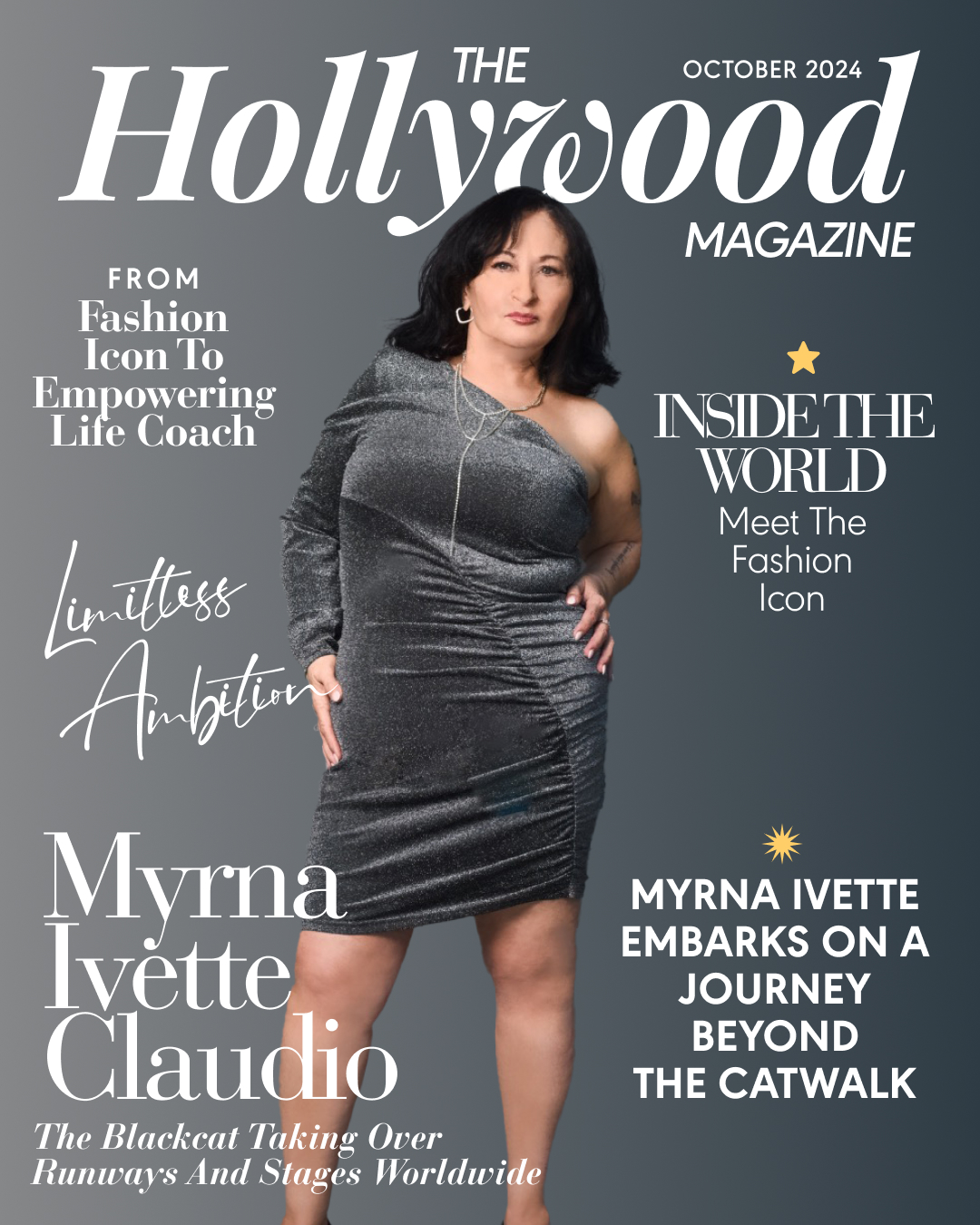 Myrna Ivette Claudio: The Blackcat Taking Over Runways and Stages ...